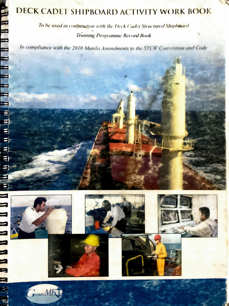 Deck Cadet Shipboard Activity Workbook | PDF