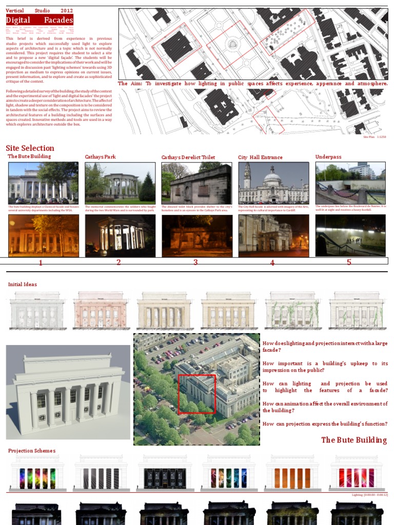 Digital Facades: Lighting in Architecture | PDF