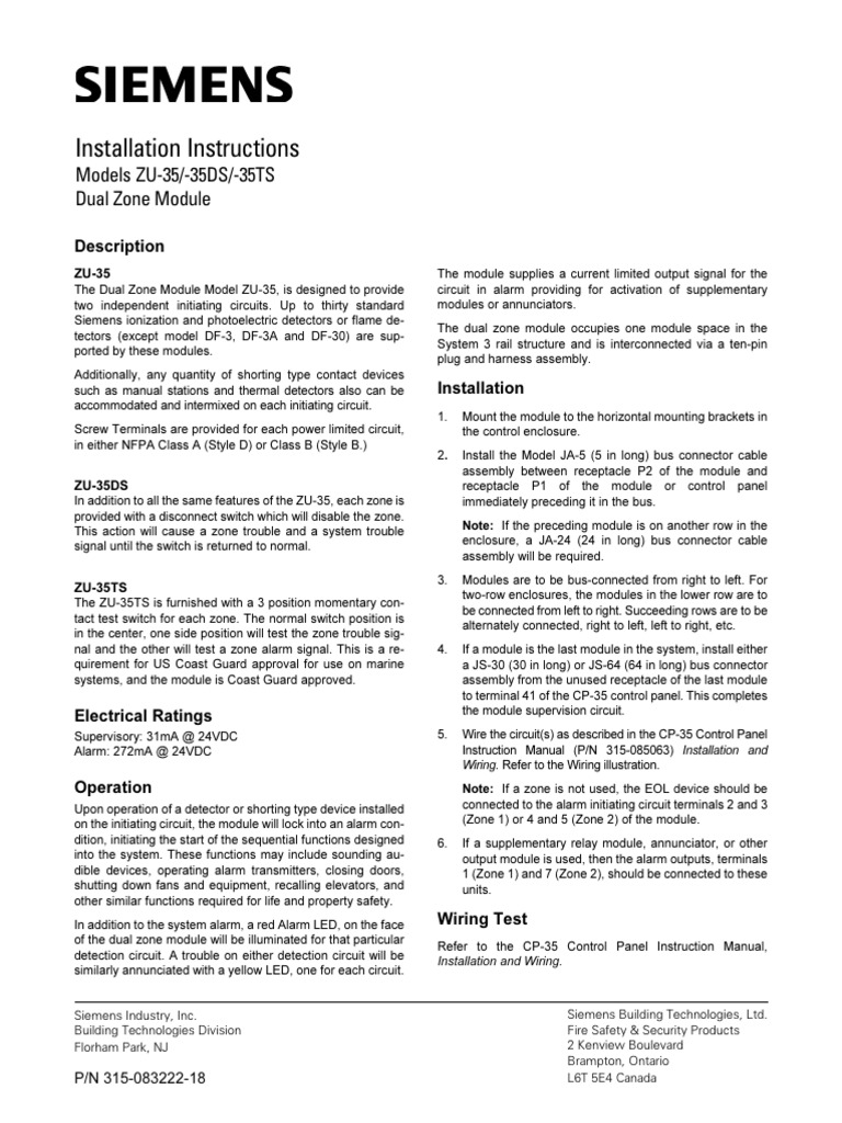 Dual Zone Module ZU-35 Installation Guide | PDF | Electrical Connector ...