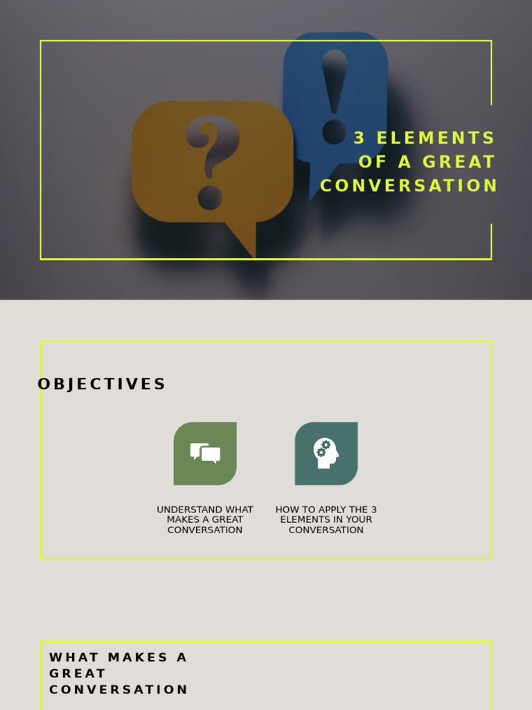 3 Elements | PDF