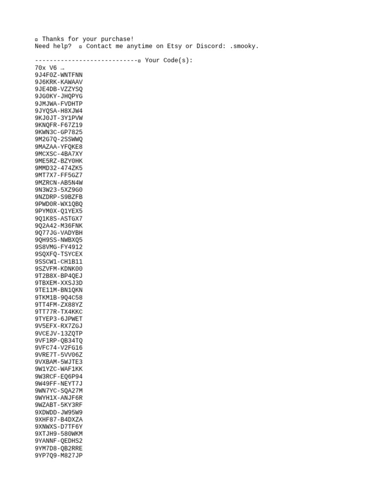 Game Code Purchase Confirmation | PDF