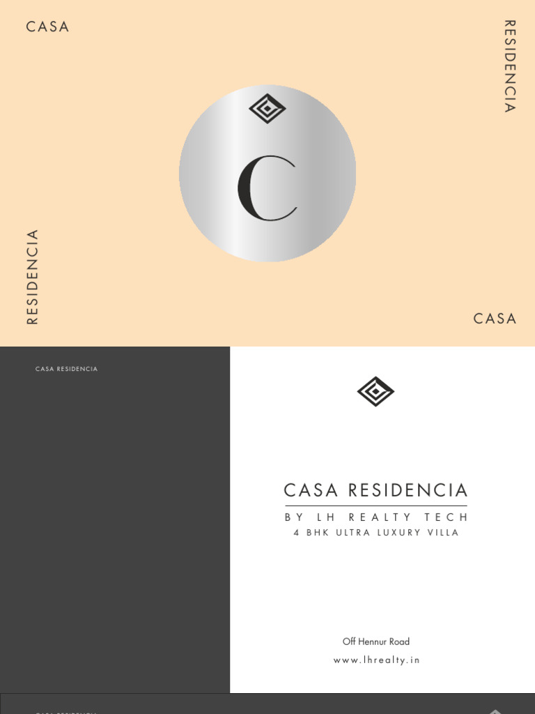 Lh Realty - Casa-residencia - Brochure | PDF | Architectural Design ...
