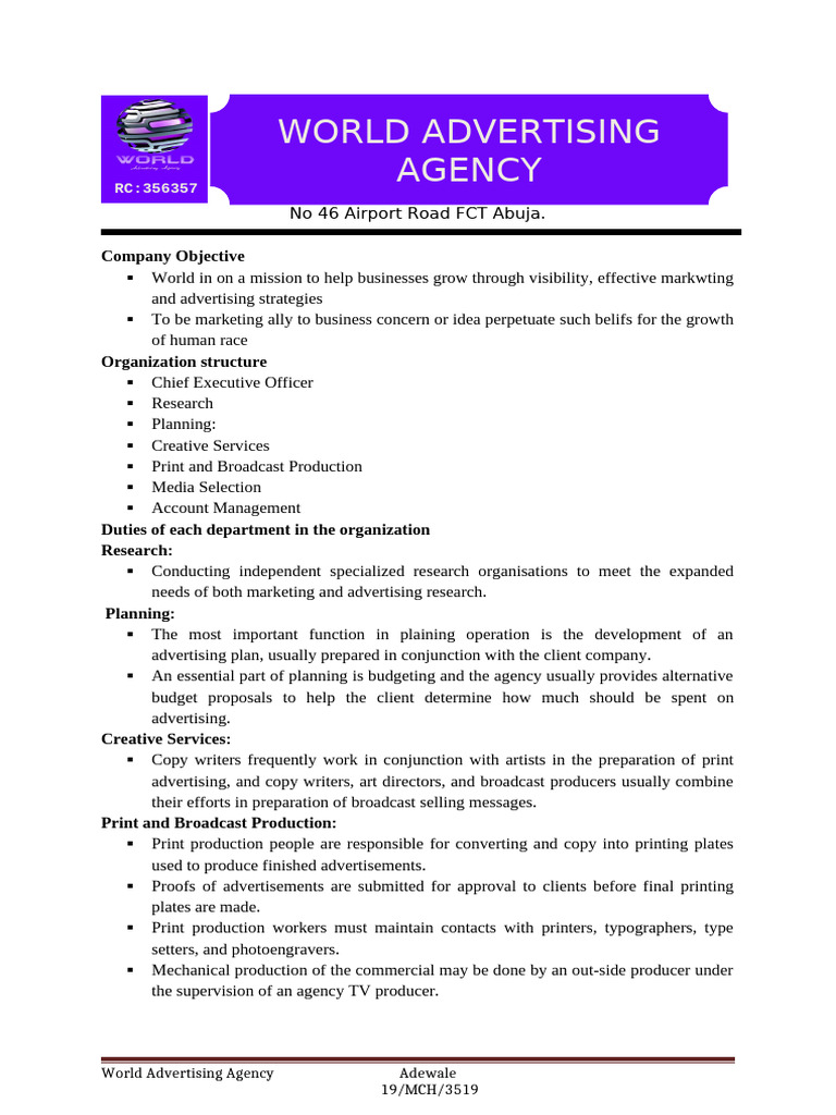 Advert 3 | PDF