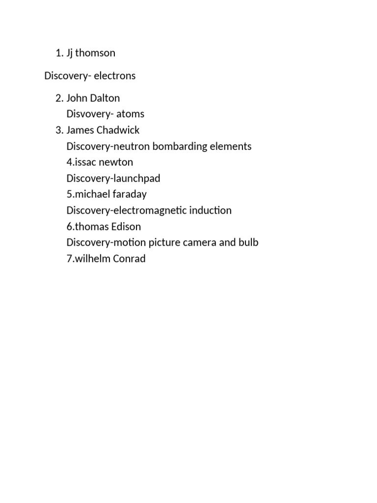 Jj Thomson | PDF