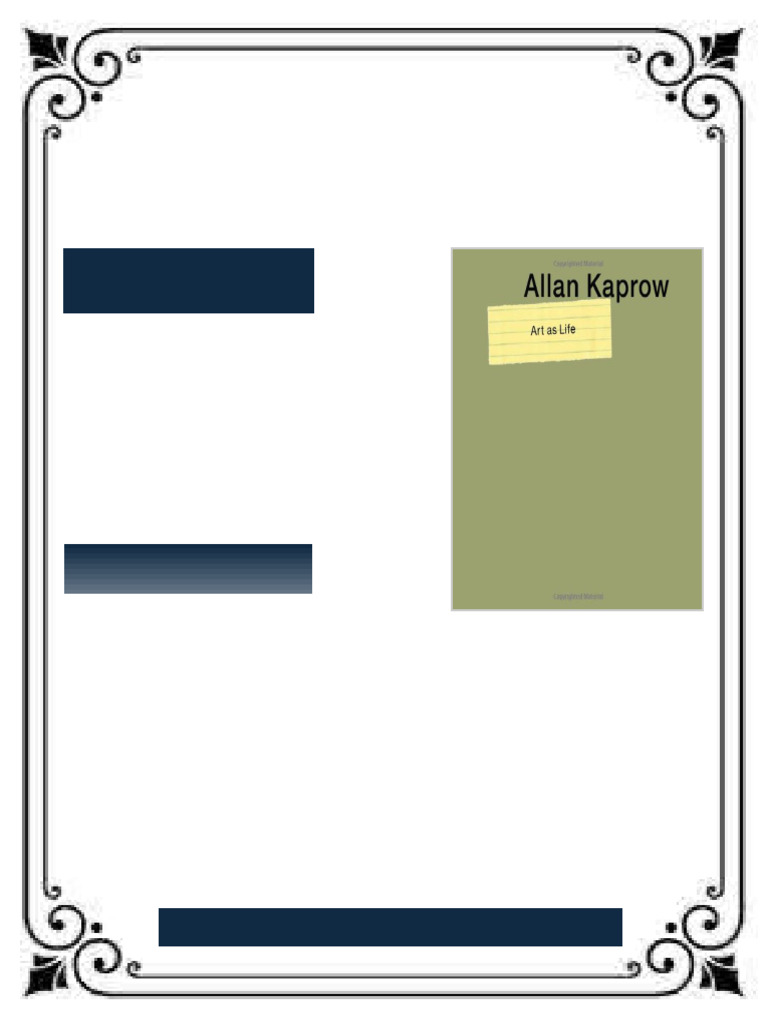 Allan Kaprow Art as Life 1st Edition Paul Schimmel ebook 2026 updated ...