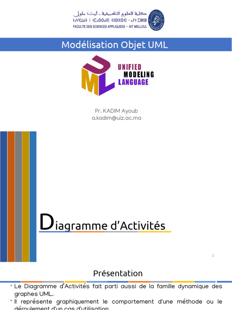 Diagramme d'Activités UML: Concepts Clés | PDF | Langage de ...