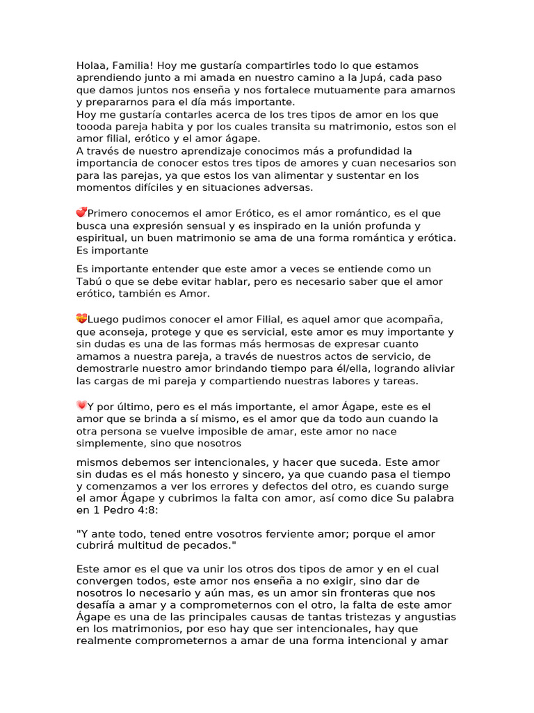 Primera Charla Rumbo a La Jupa | PDF | Amor | Erotismo