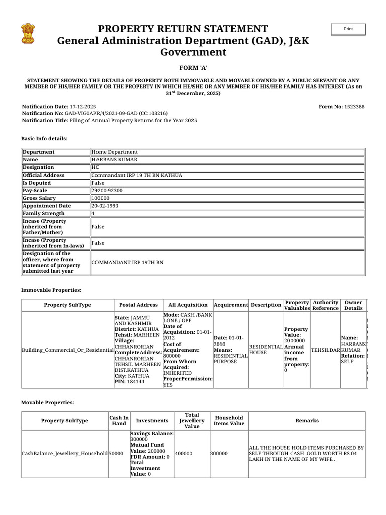 Harbans Lal | PDF | Economies