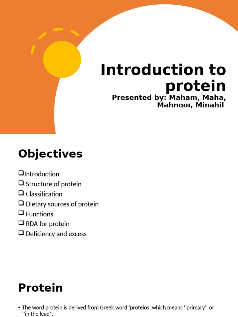Introduction to protein(2) | PDF | Proteins | Protein Structure
