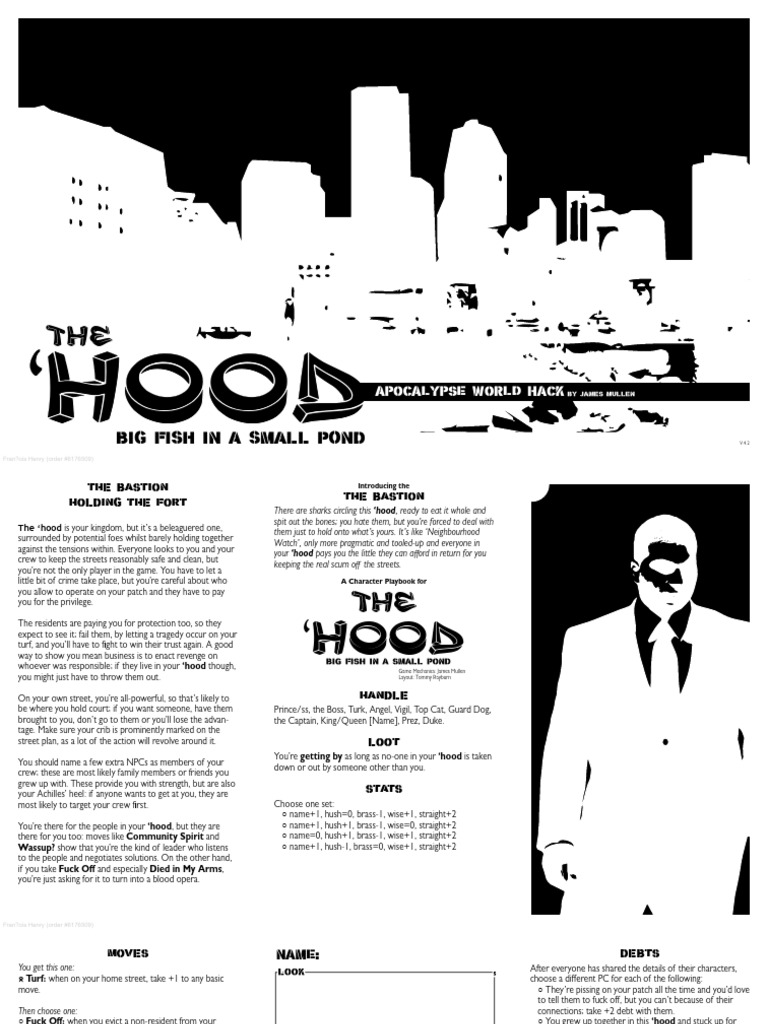 Hood Directors Cut Playbooks | PDF