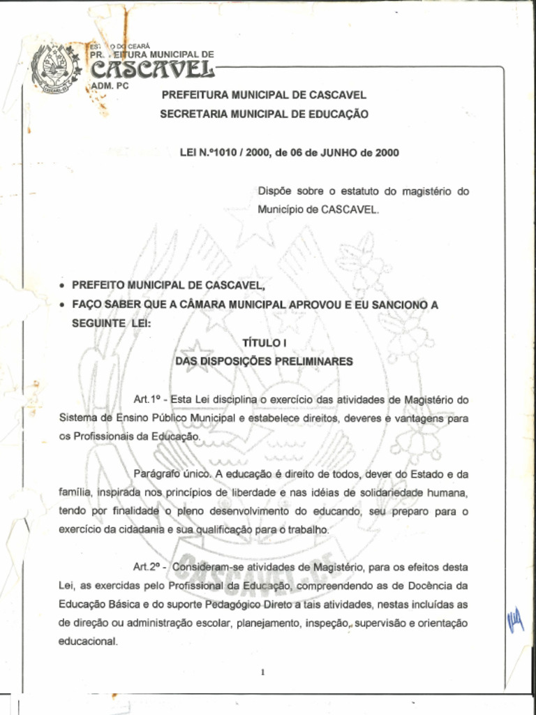 LEI MUNICIPAL_1010_2000_0000001 | PDF