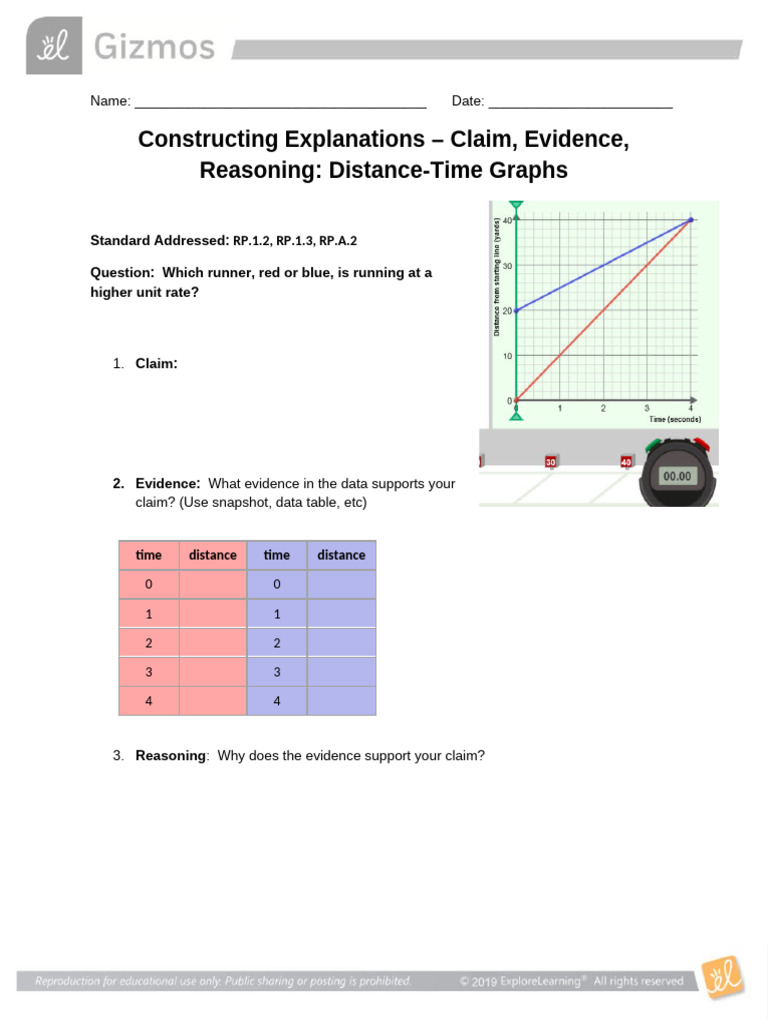 Analyzing Runner Speeds with Graphs | PDF