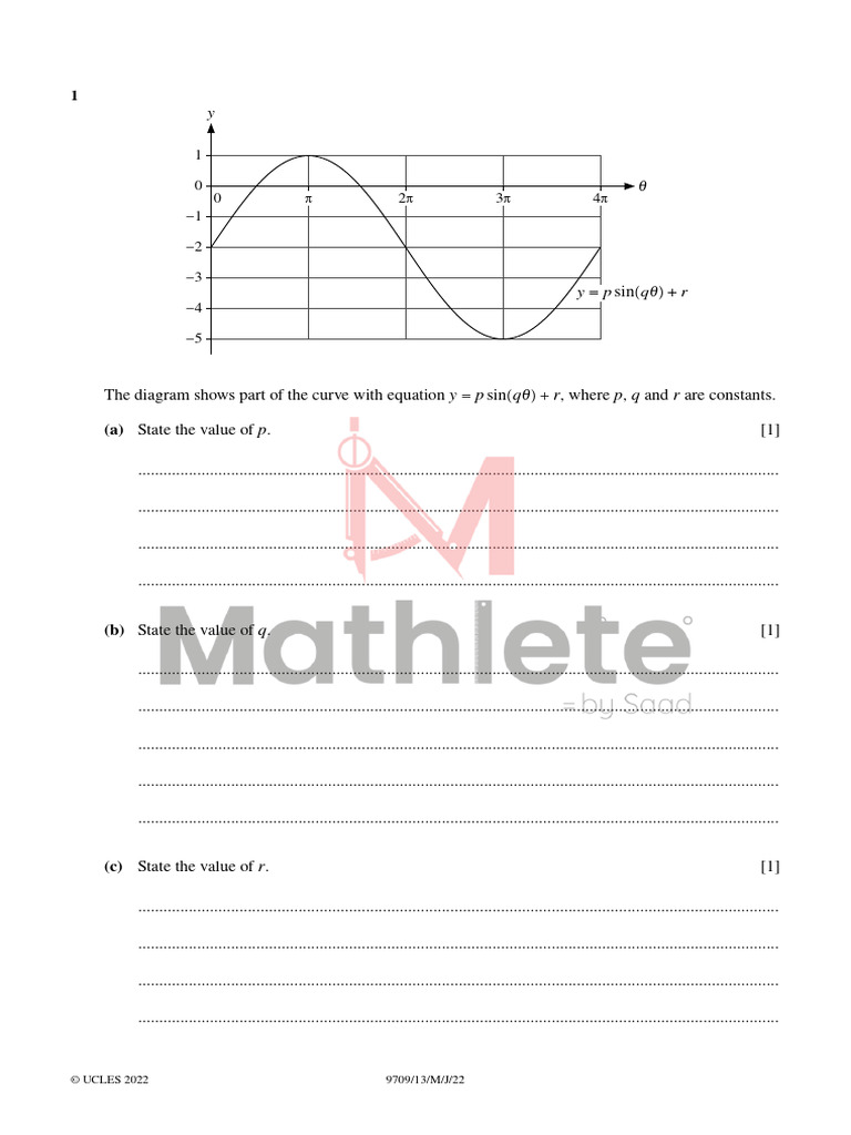 Trigonometry Worksheet 2 With Ms 1 | PDF | Pi | Mathematics