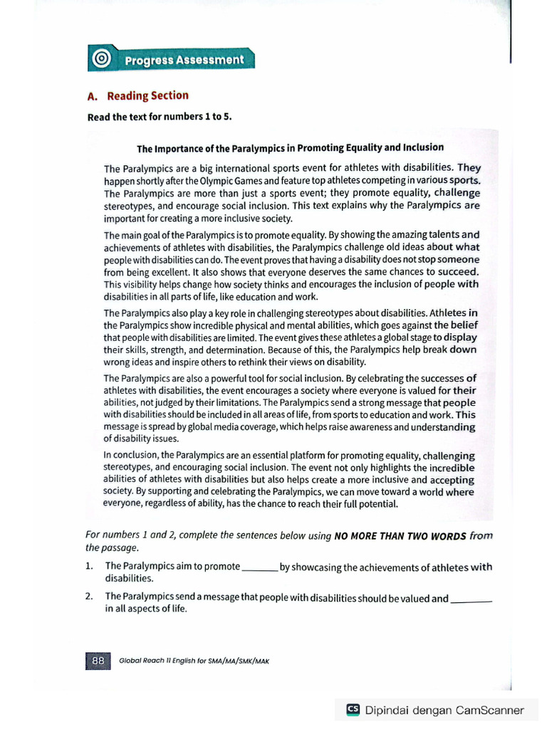 Exercises-Hortatory Exposition Text Grade Xi | PDF