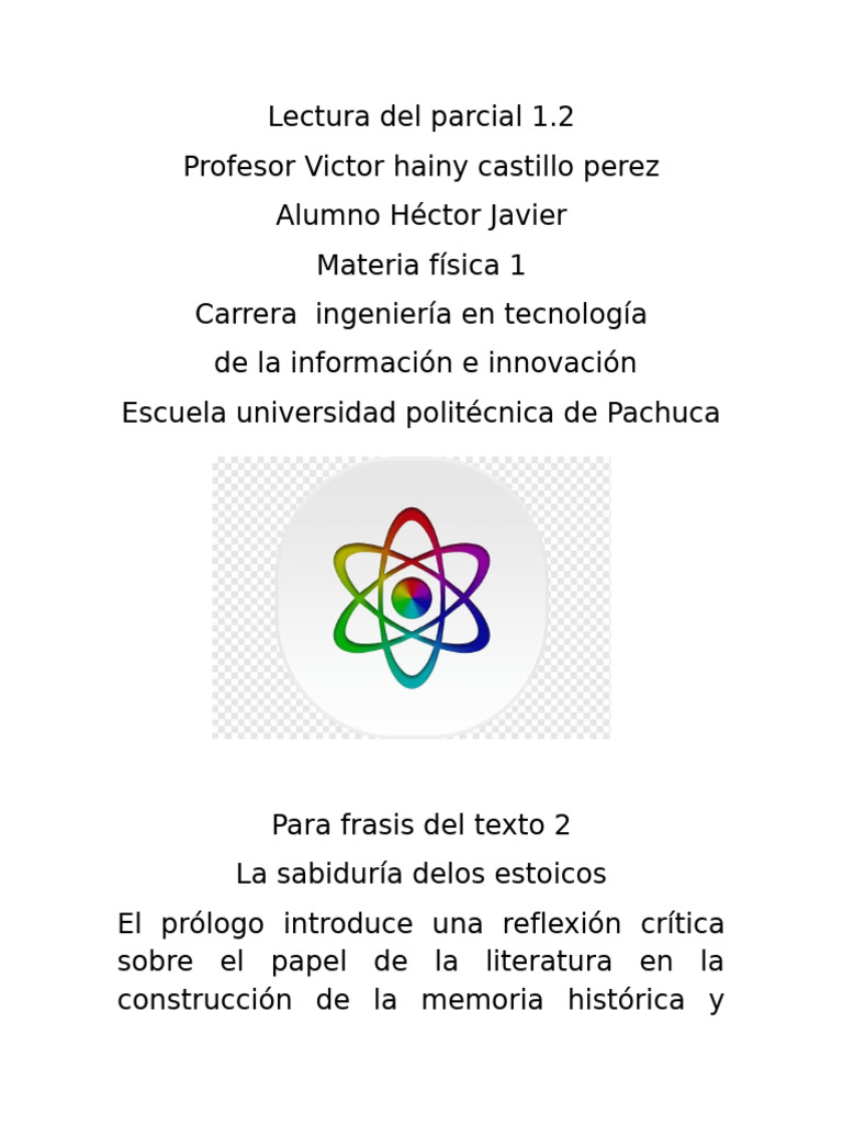 Lectura 2 Primer Parcial (Martínez Hector) | PDF | Estoicismo | Séneca ...