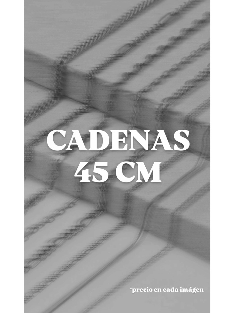 Cadenas 45 CM | PDF
