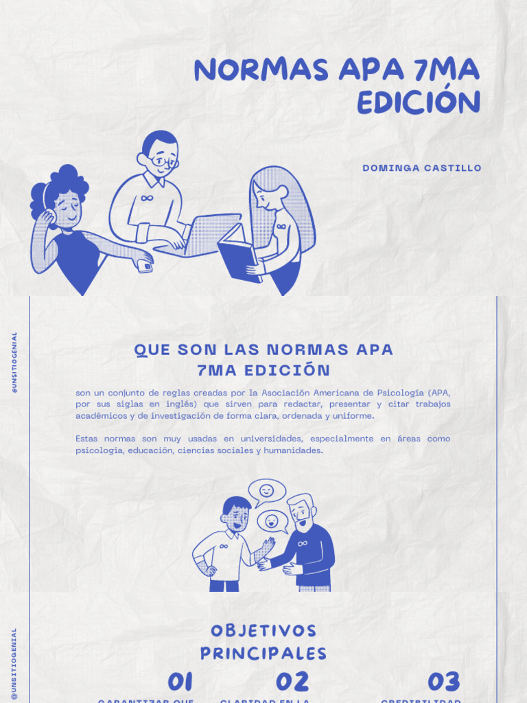 Guía de Normas APA 7ma Edición | PDF | Estilo apa