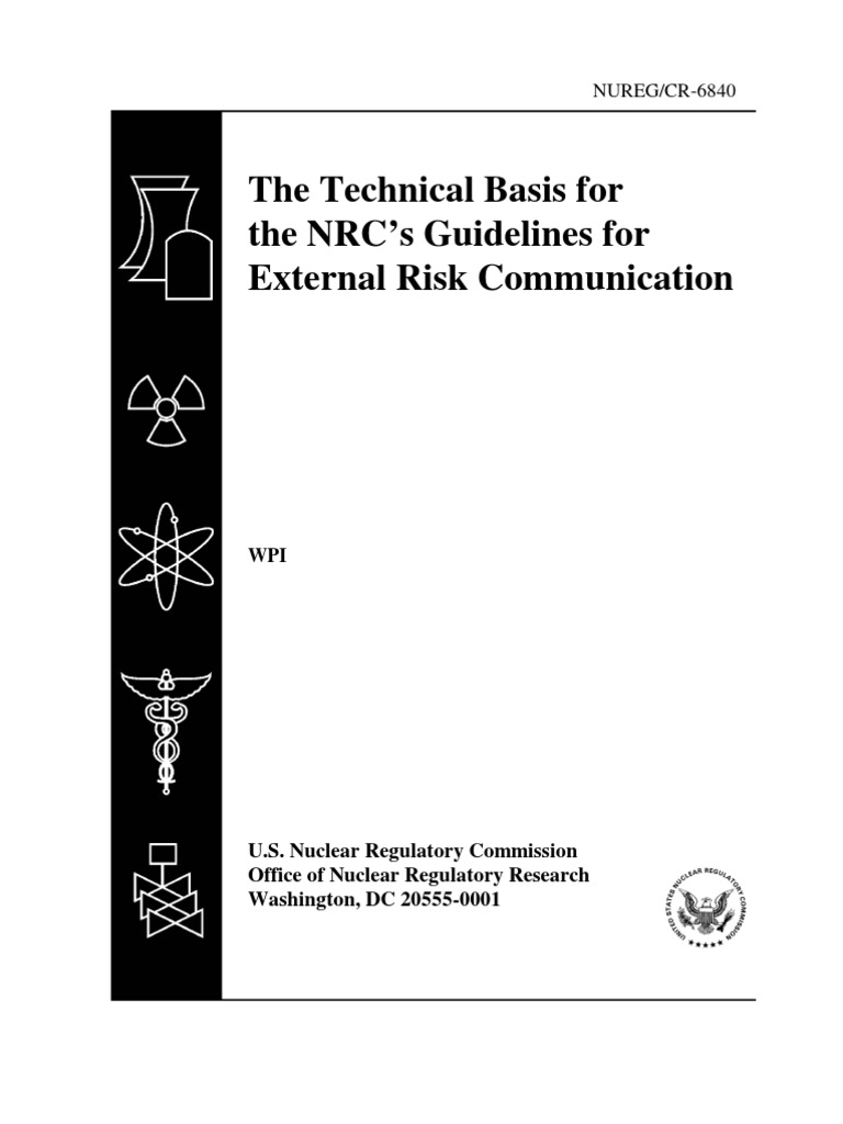 The Technical Basis Forthe NRC's Guidelines Forexternal Risk ...