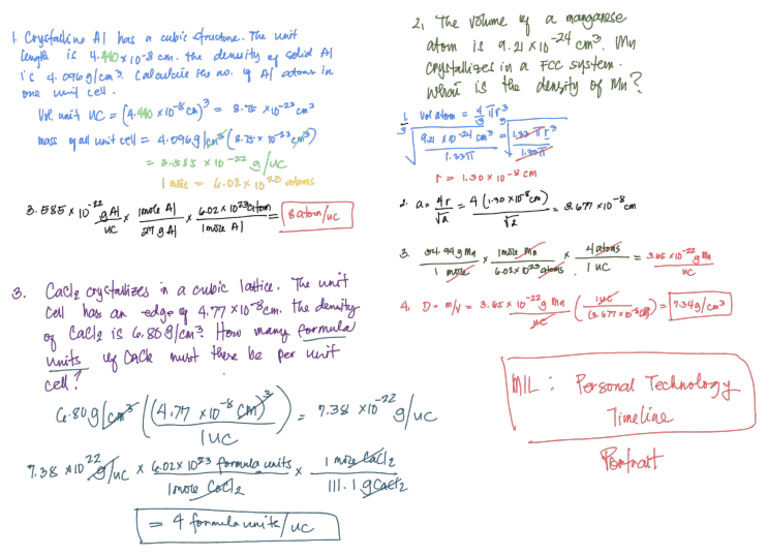 Solids Problem Solving | PDF
