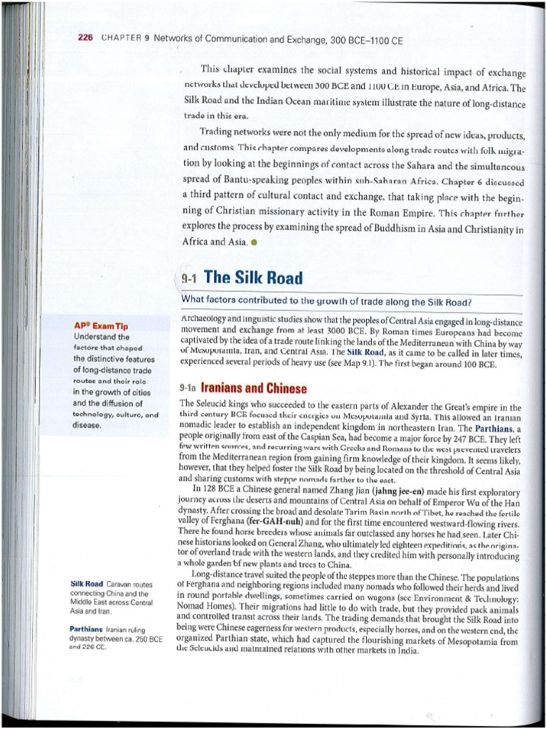 Whap Rdg Trade Routes (Bulliet) | PDF