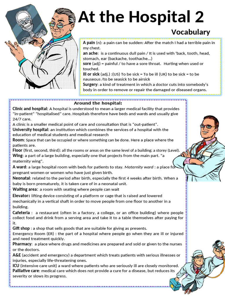 Hospital Facilities and Services Overview | PDF | Emergency Department ...