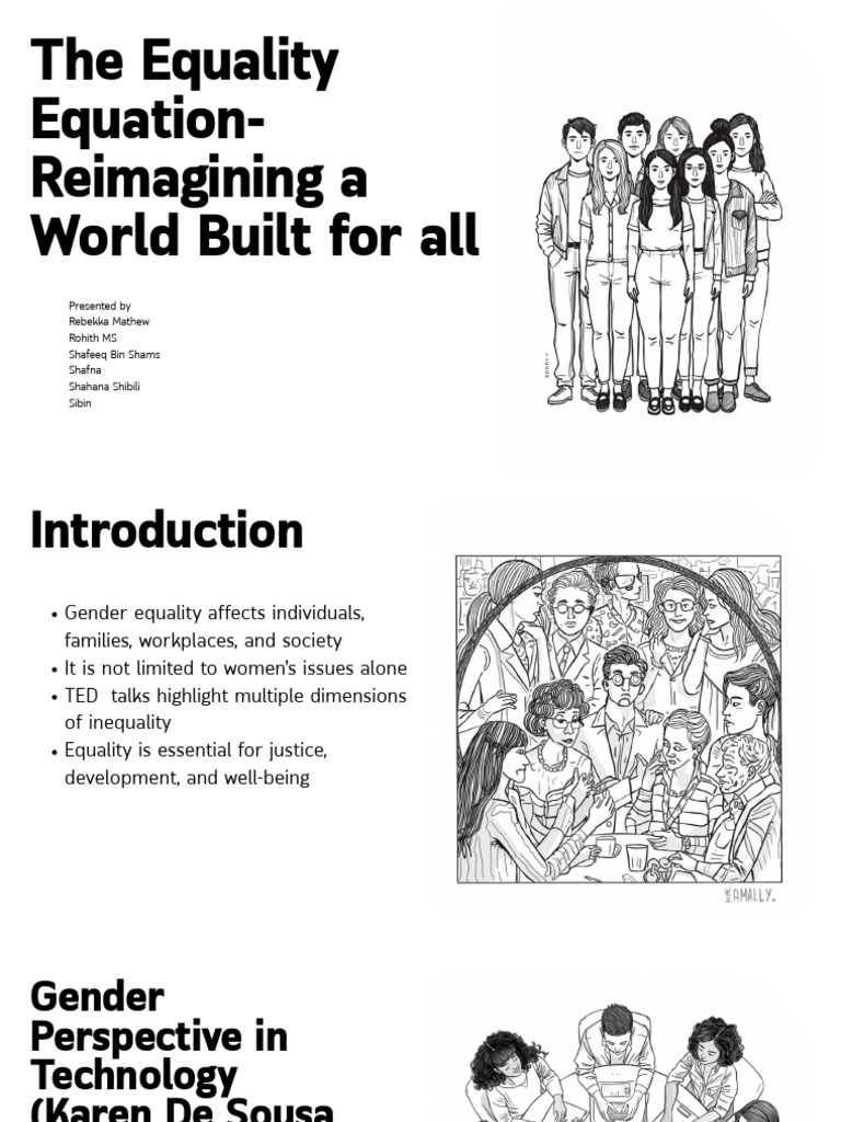 Gender Equality: A Path to Progress | PDF | Gender Equality | Gender ...