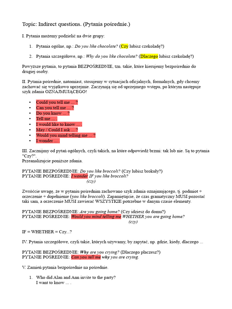 Indirect q | PDF