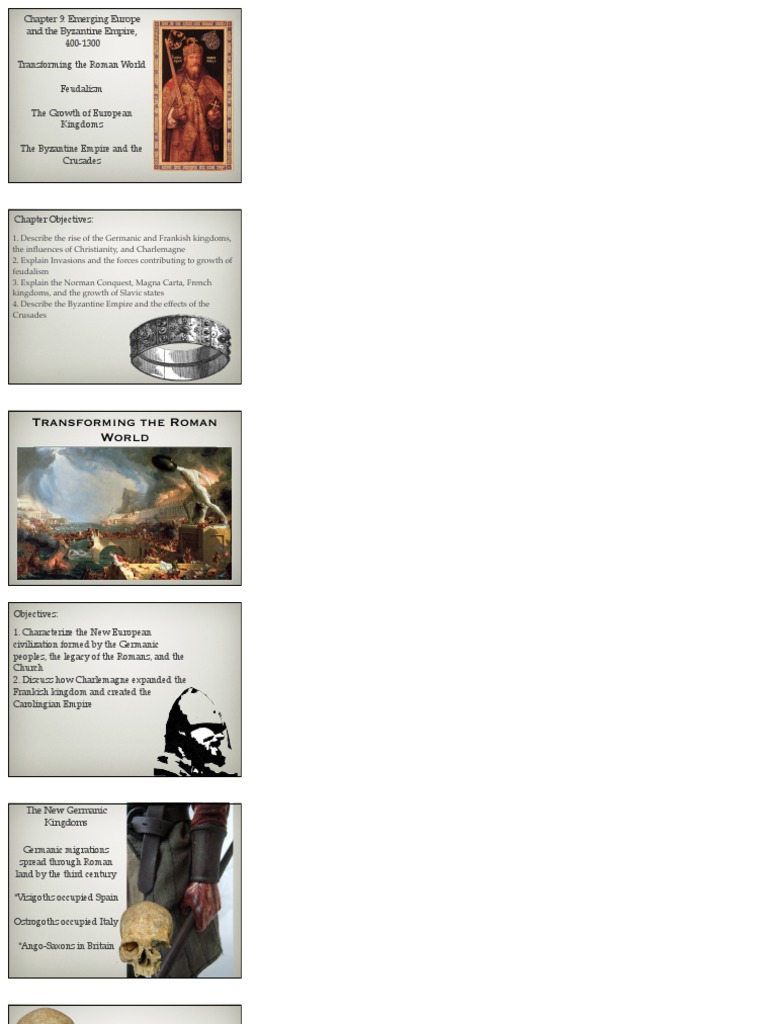 Chapter 9 - Emerging Europe and The Byzantine Empire | PDF | Byzantine ...