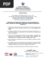 Division Clearance Memo SY 2024-2025 | PDF | Philippines