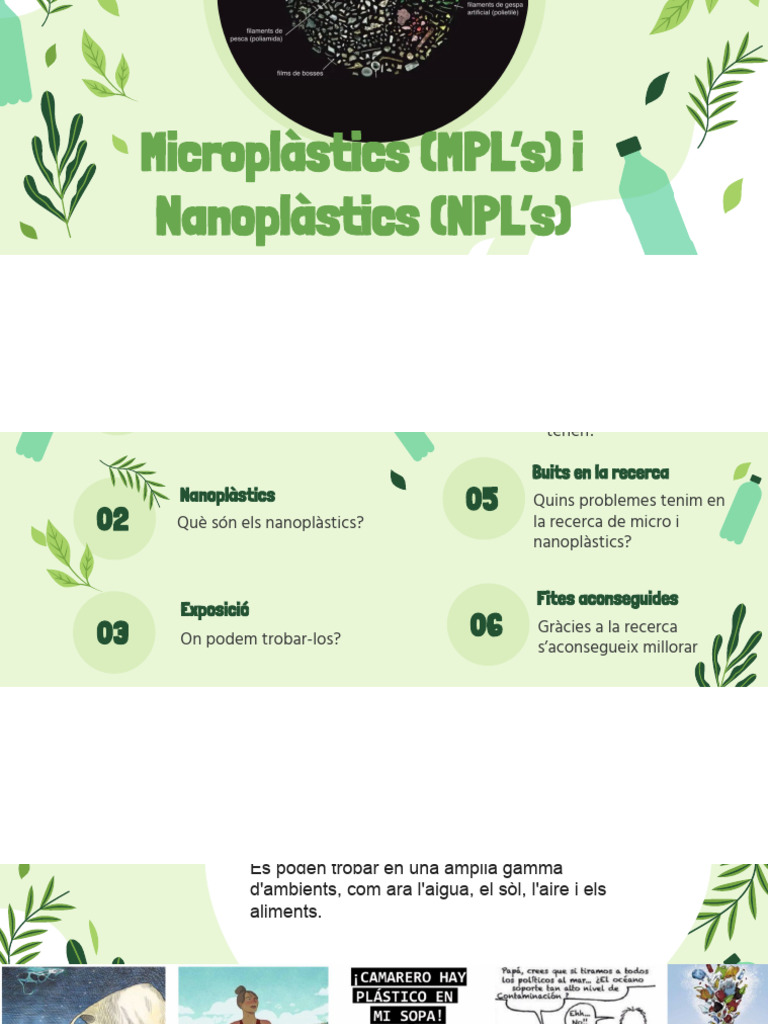 Micro i nanoplàstics I. | PDF