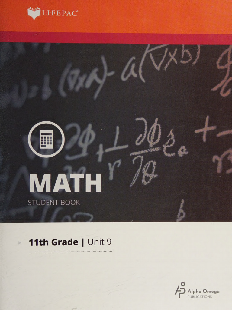 Counting Principles (Lifepac Math Grade 11-Algebra 2) -- Various -- March 2001 -- Alpha Omega ...