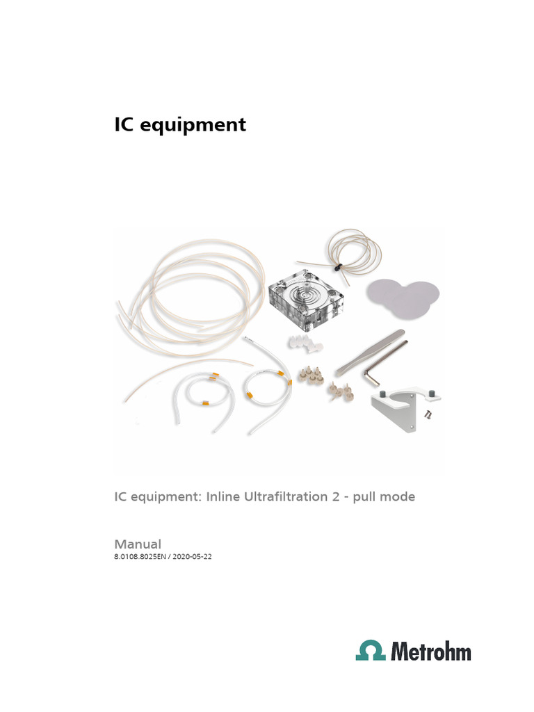 Inline Ultrafiltration 2 Pull Mode Manual | PDF | Membrane | Pump