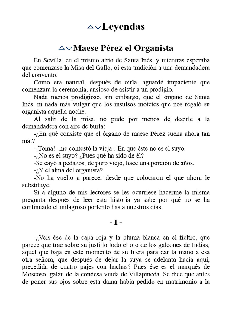 LECTURA OBLIGATORIALEYENDAS BECQUER PDF | PDF