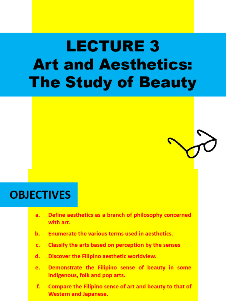 Lecture 3.Pptx | PDF | Senses | Aesthetics
