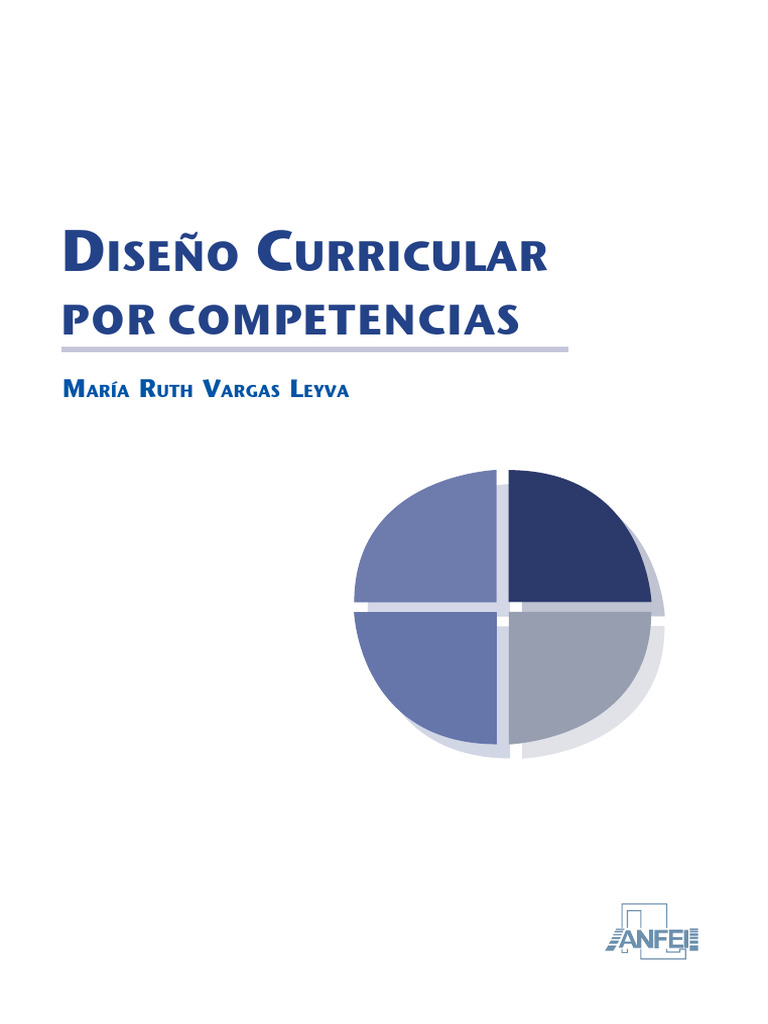 Libro Diseno Curricular-por-competencias Anfei | PDF | Evaluación ...