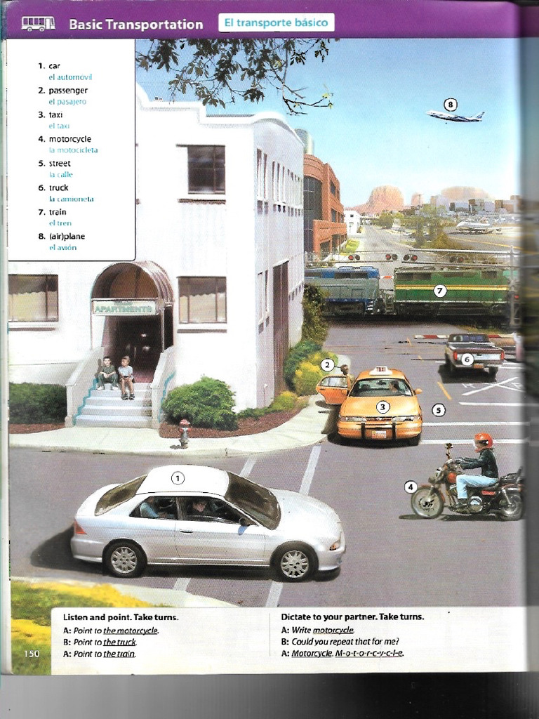 Vocabulary Transportation | PDF