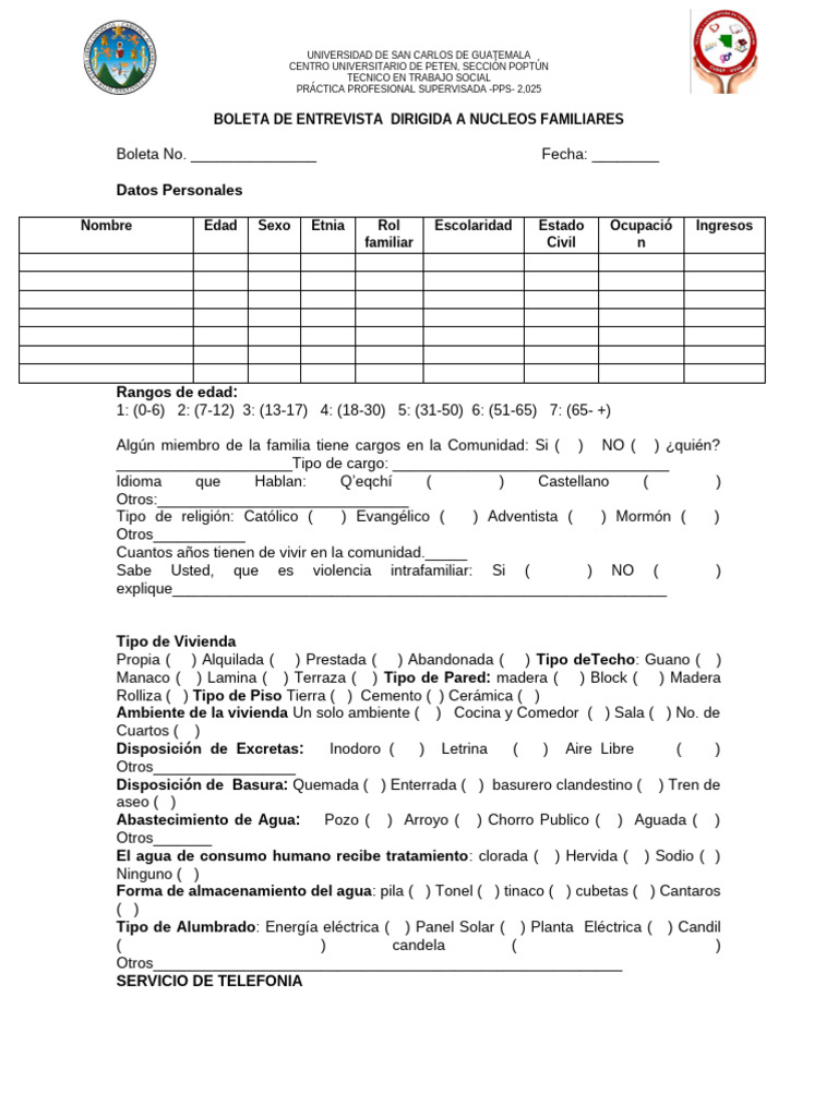 BOLETAS PARA CENSO 2025 PPS | PDF | Agricultura | Alimentos