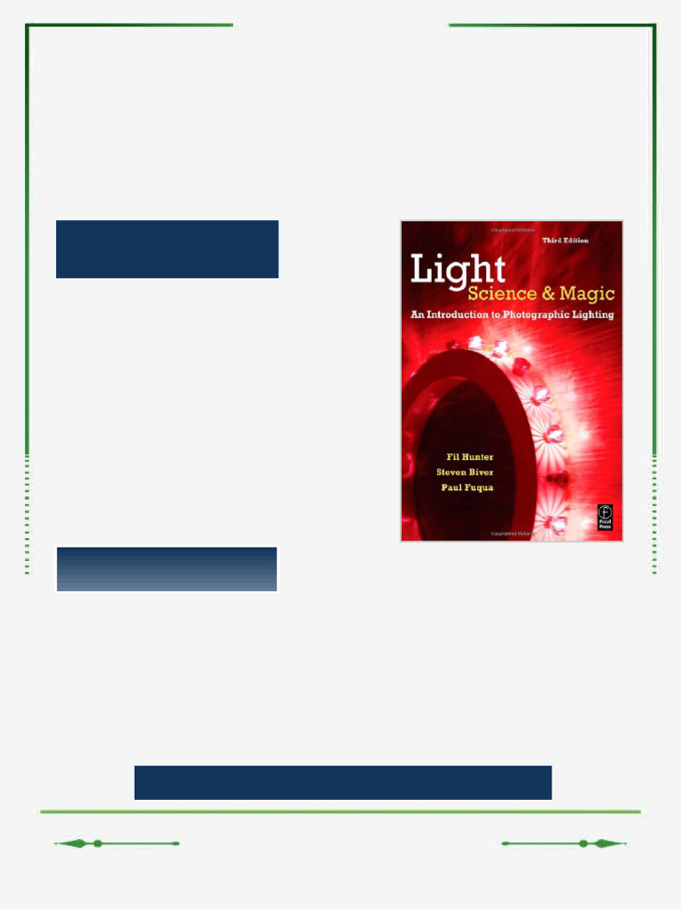 Light Science and Magic An Introduction to Photographic Lighting 3rd Edition Fil Hunter ebook ...