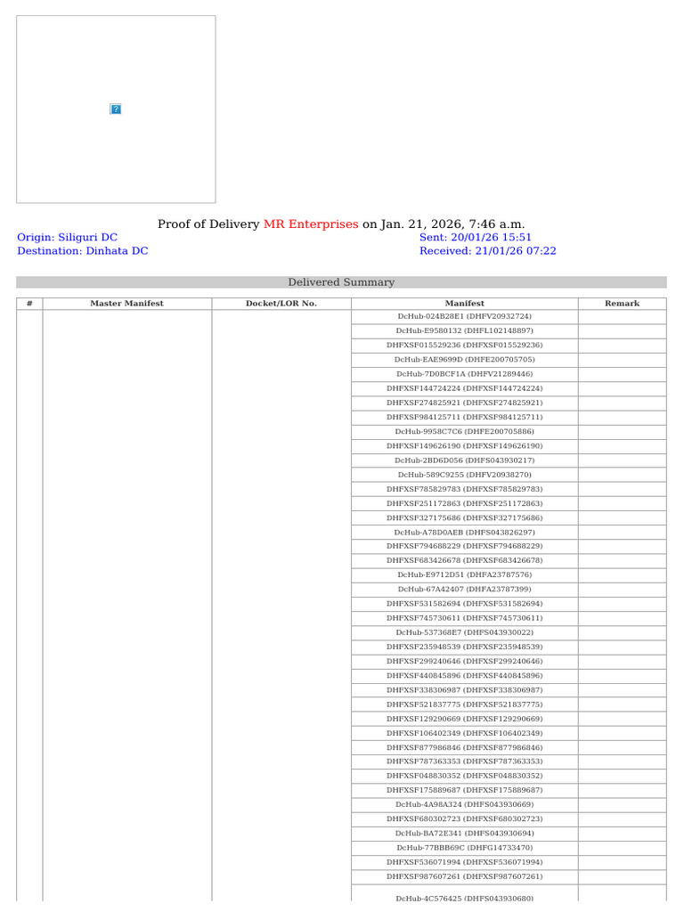 manifest_pod_MR_Enterprises_346V0N_2026_01_21_07_46_11 | PDF