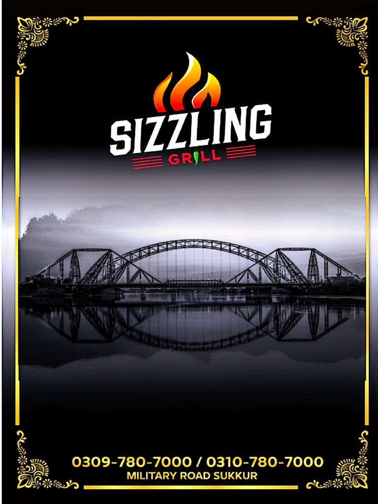 Sizzling Grill Menu | PDF