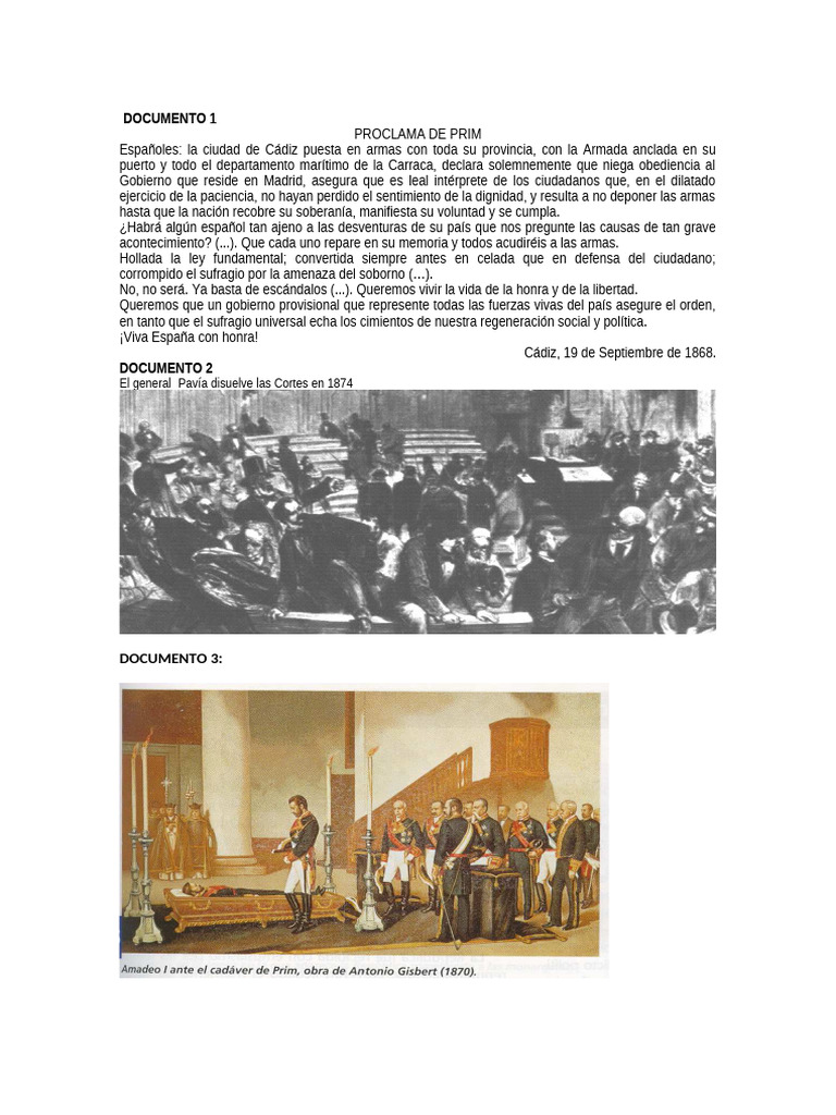 Documentos Sexenio Revolucionario | PDF | Gobierno