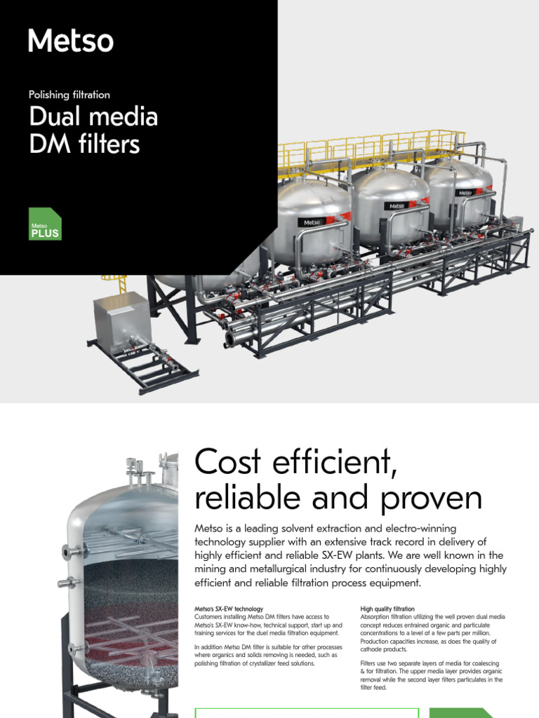 brochure_polishing filtration_metso | PDF | Filtration | Physical Sciences