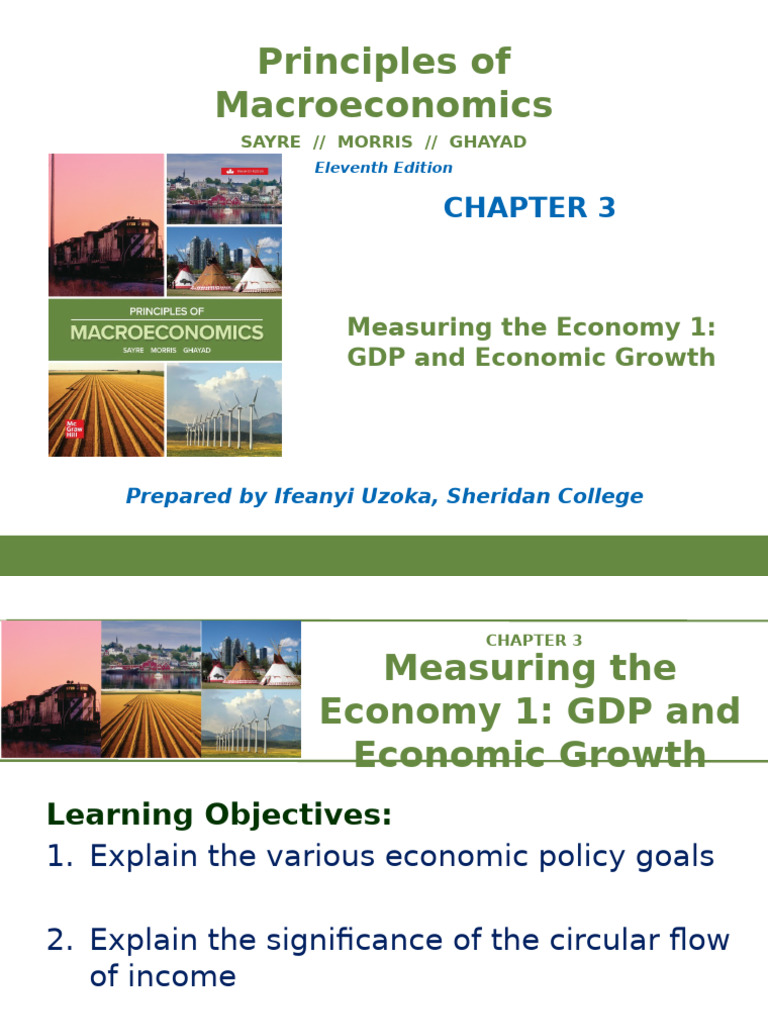 GDP and Economic Growth Overview | PDF | Macroeconomics | Economic Policy