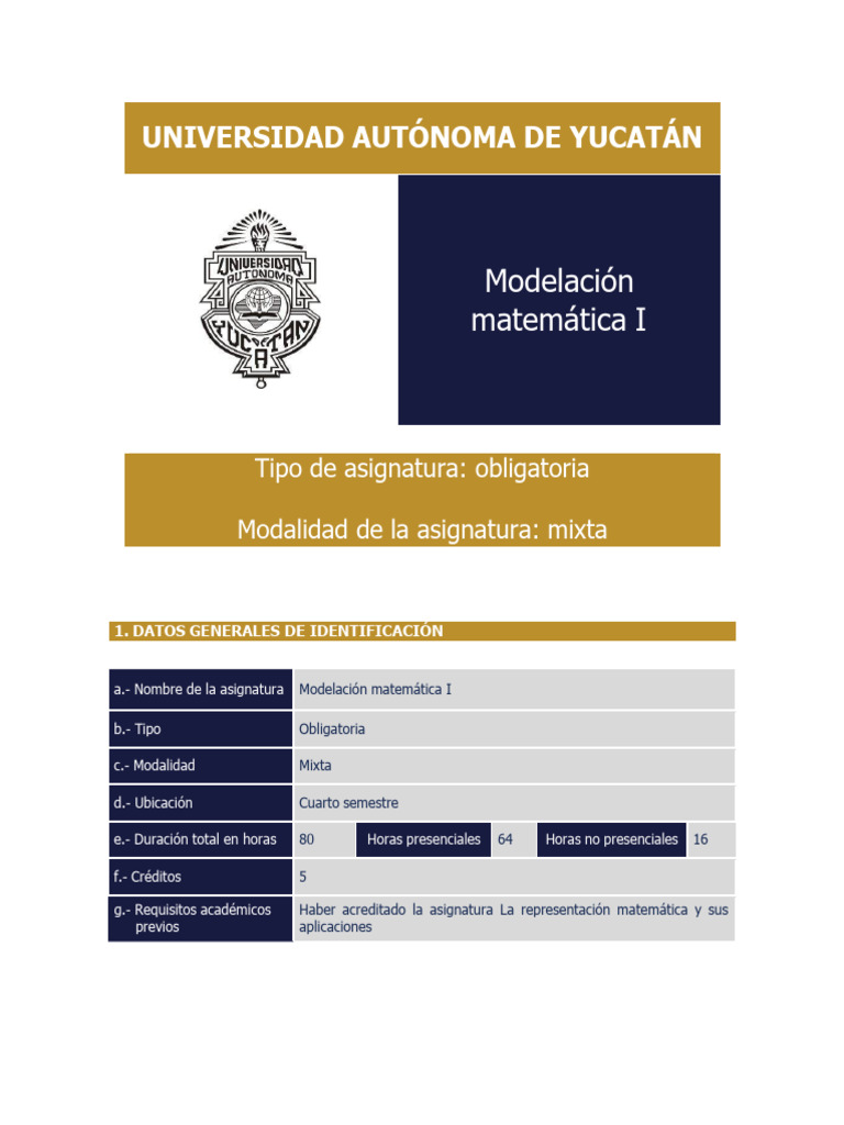 3 Modelación matemática I OK | PDF | Matemáticas | Función (Matemáticas)