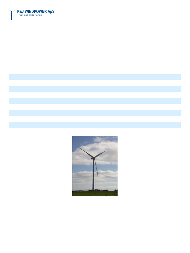 Vestas V90 3MW Wind Turbines for Sale | PDF