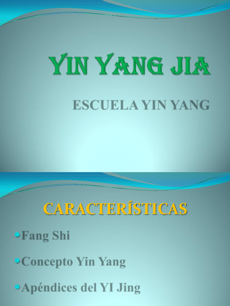 Escuela Yin Yang | PDF