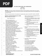 AP Lit Poetry Prompts With Poems | PDF