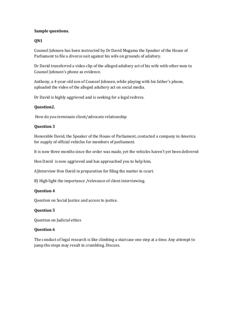 CLE Samples | PDF