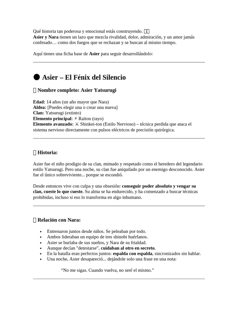 Asier y Nara | PDF