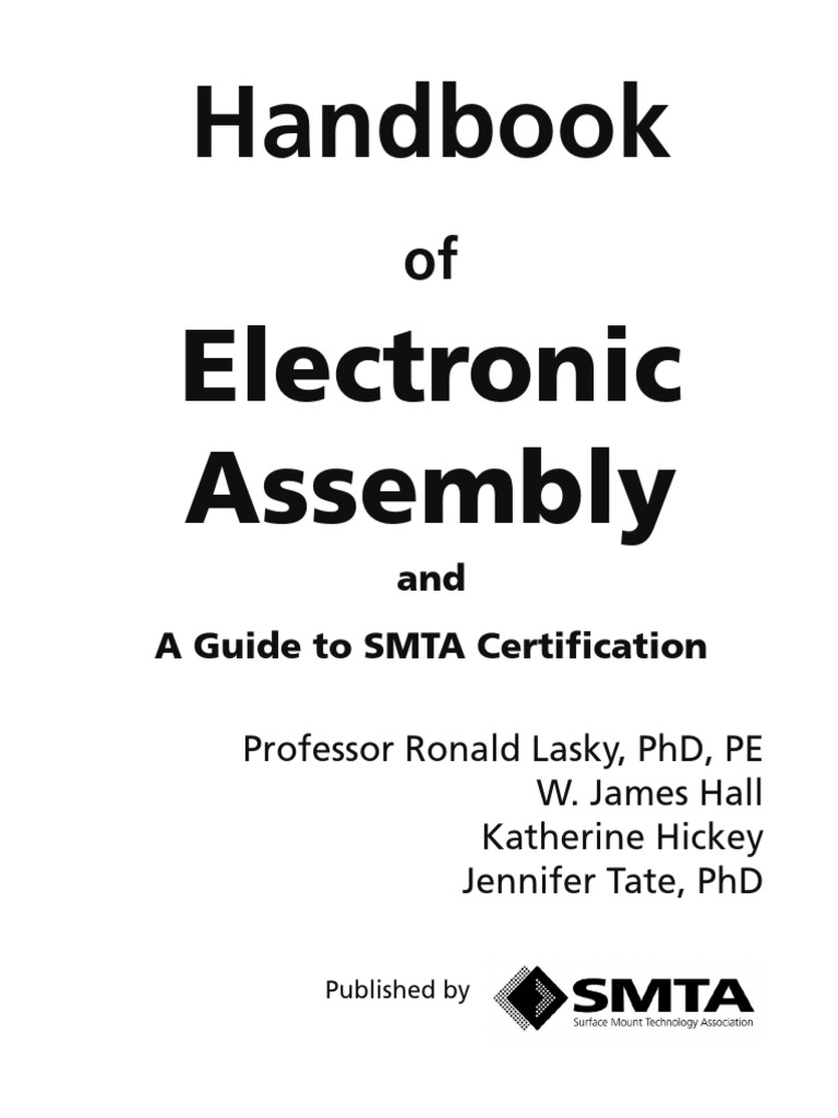 Electronic Assembly & SMTA Certification Guide | PDF | Solder | Soldering